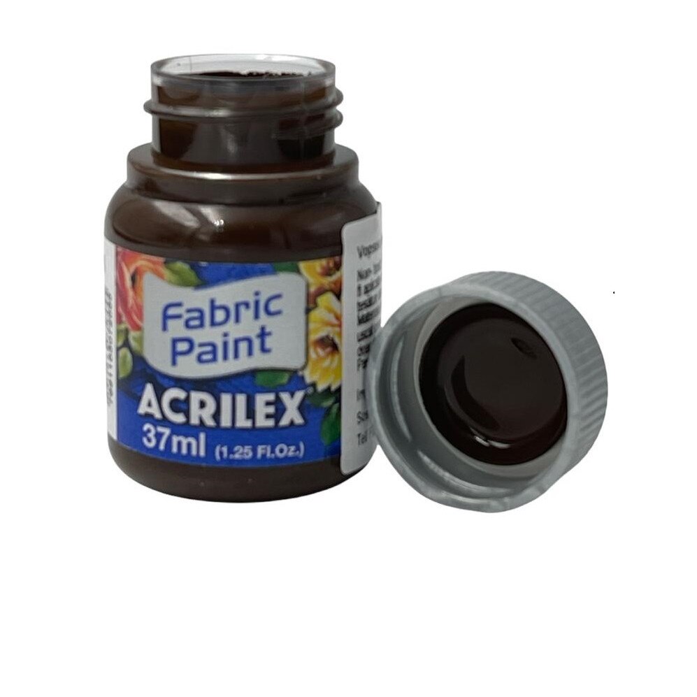 Vopsea textile Acrilex, 37ml, Negru rustic - eMAG.ro