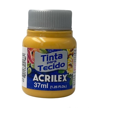 Vopsea textile Acrilex, 37ml, Auriu deschis - eMAG.ro
