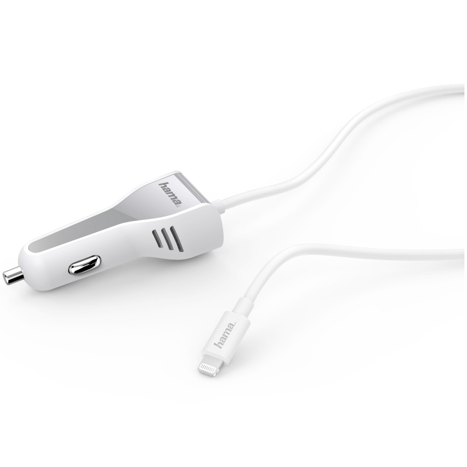 Incarcator auto Hama, tip Lightning, Power Delivery (PD), 30 W, alb ...
