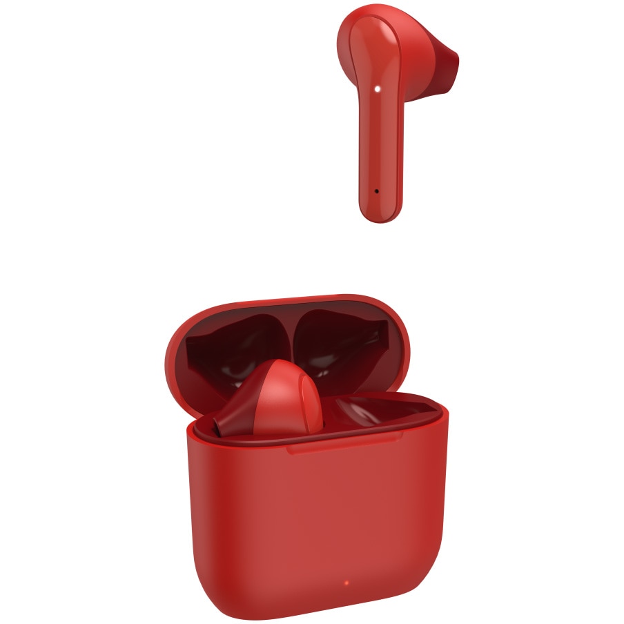 Casti bluetooth Hama, Freedom Light BT TW, Rosu - eMAG.ro