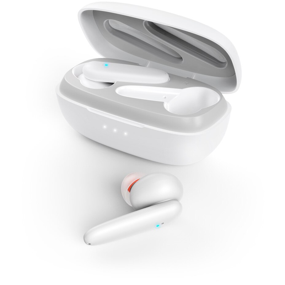 Casti Bluetooth Hama, Passion Clear, ANC, True Wireless, In-Ear, Alb ...
