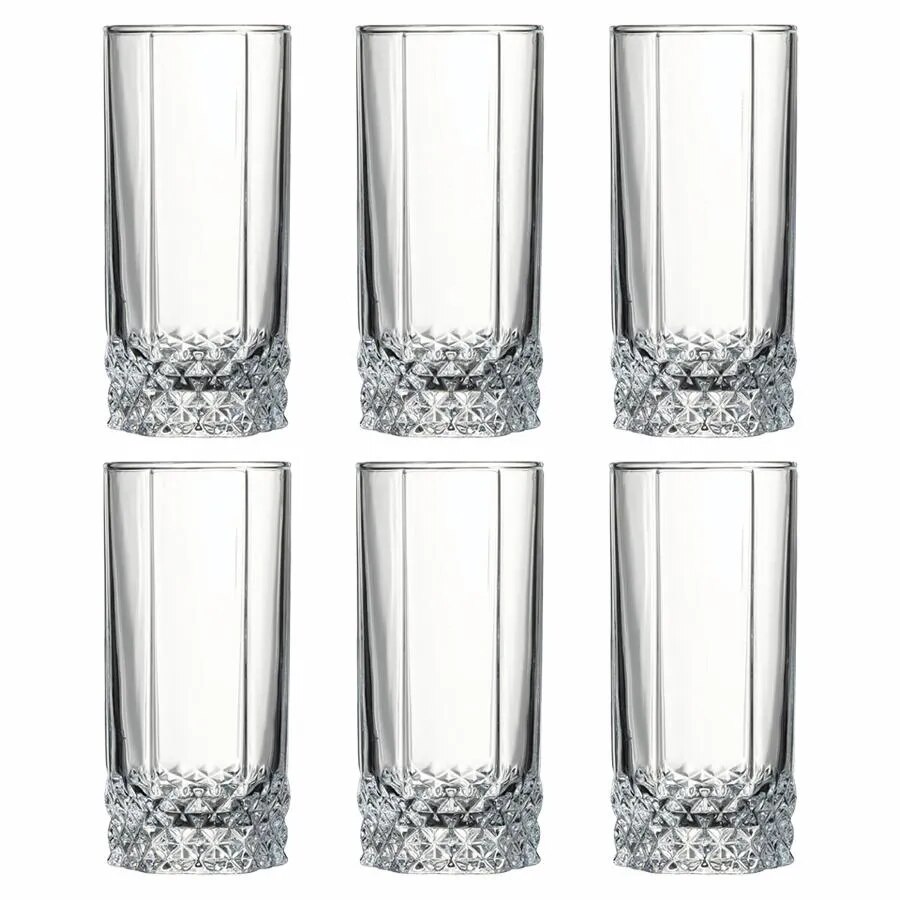 Set 6 pahare IS0724, 440 ml, Sticla, Transparent - eMAG.ro