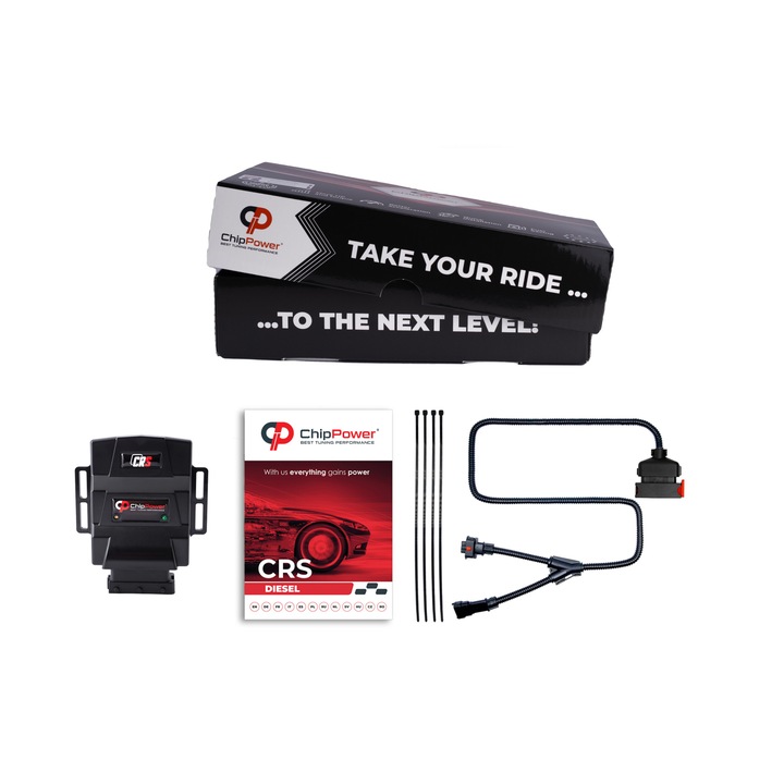 Kit Tunning Chip Box CRS, ChipPower, Pentru Ford Ranger T6 2.2 3.2 TDCi ...