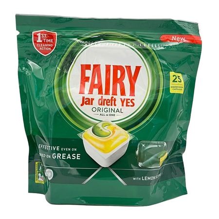 Tablete pentru masina de spalat vase P&G, Fairy, 25 bucati - eMAG.ro