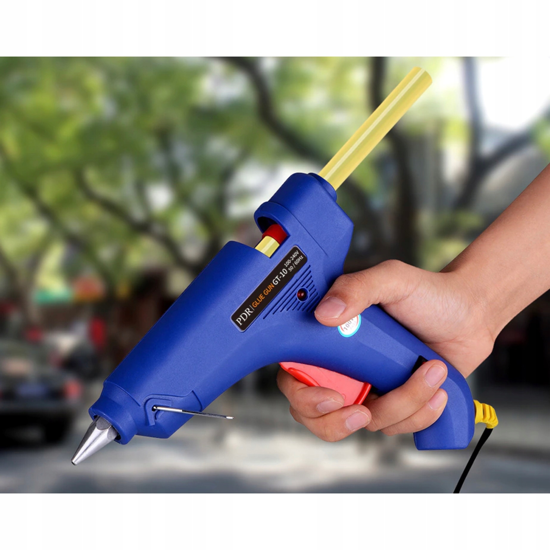 Set pistol de lipici la cald, Rosfix, 100W - eMAG.ro