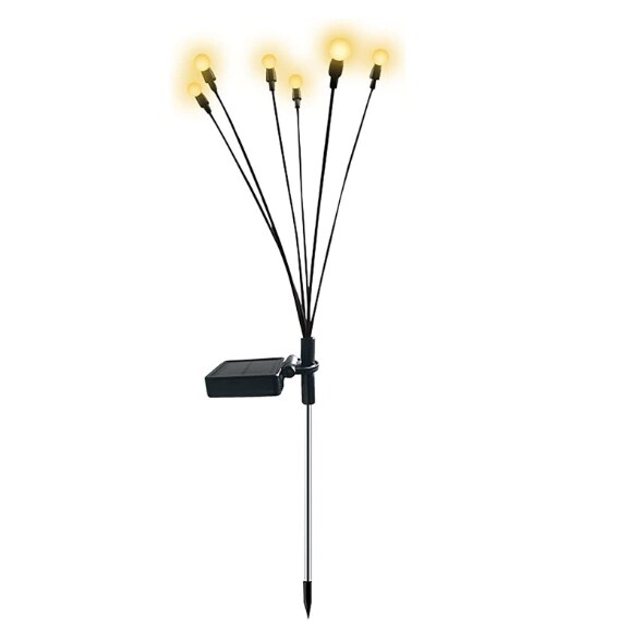 Set 2 lampi pentru gradina cu incarcare solara, waterproof, autonomie ...