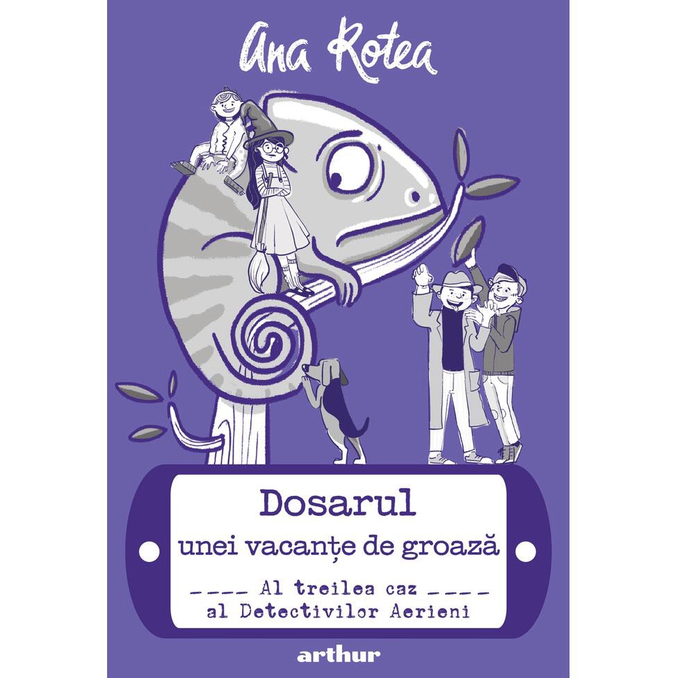 Detectivii aerieni #3: dosarul unei vacante de groaza, Rotea Ana - eMAG.ro