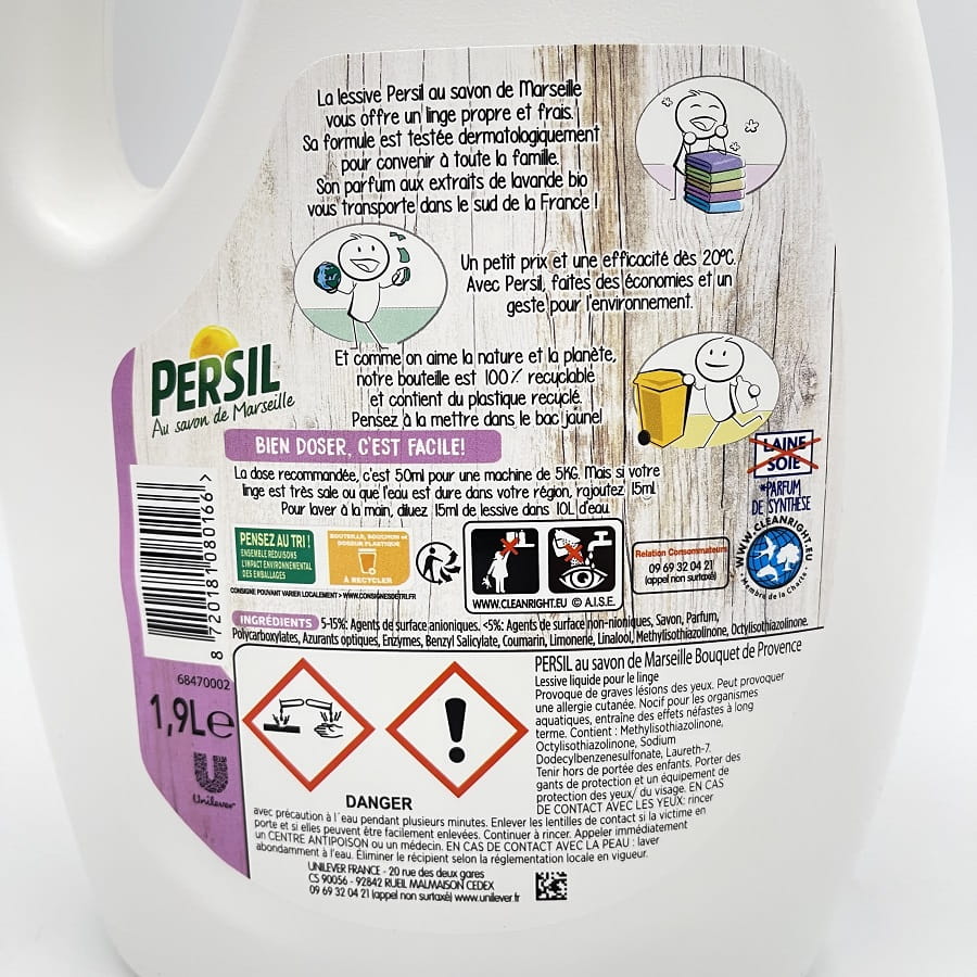 Detergent de rufe Unilever, Persil, 1.9 L - eMAG.ro