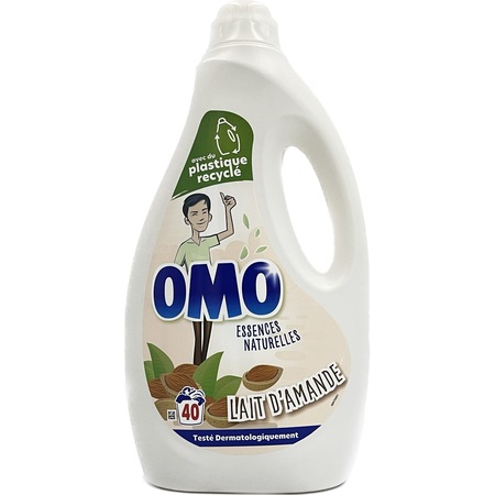 Detergent lichid, Omo, esente naturale, 2l, 40 sc - eMAG.ro
