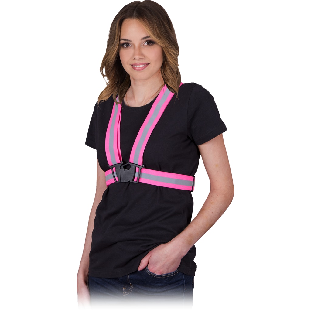 Ham reflectorizant dama Kos-Strape, Roz, Universal - eMAG.ro