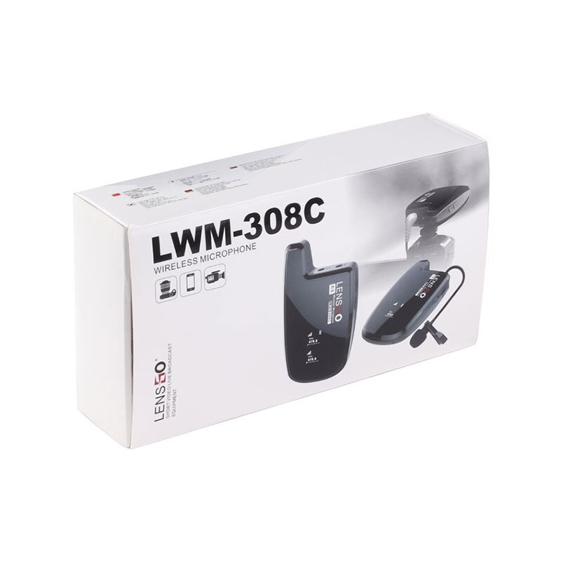 Microfon lavaliera wireless LENSGO LWM-308C - eMAG.ro