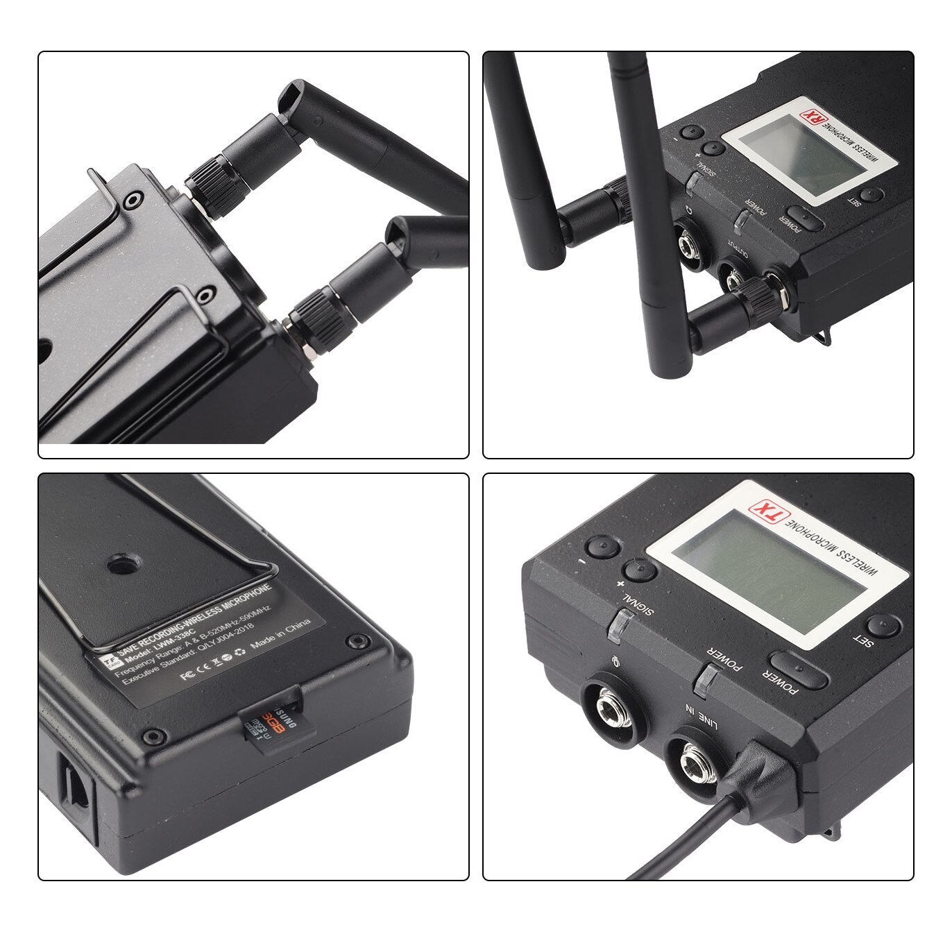 Microfon lavaliera wireless LENSGO LWM-338C - eMAG.ro