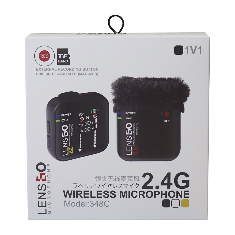 LENSGO LWM-318C безжичен петличен микрофон - eMAG.bg