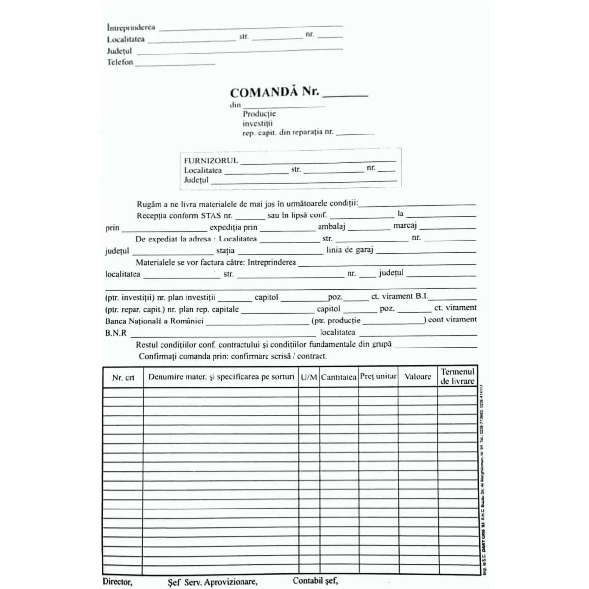 Nota comanda A4 - eMAG.ro