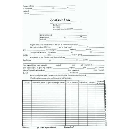 Nota comanda A4 - eMAG.ro