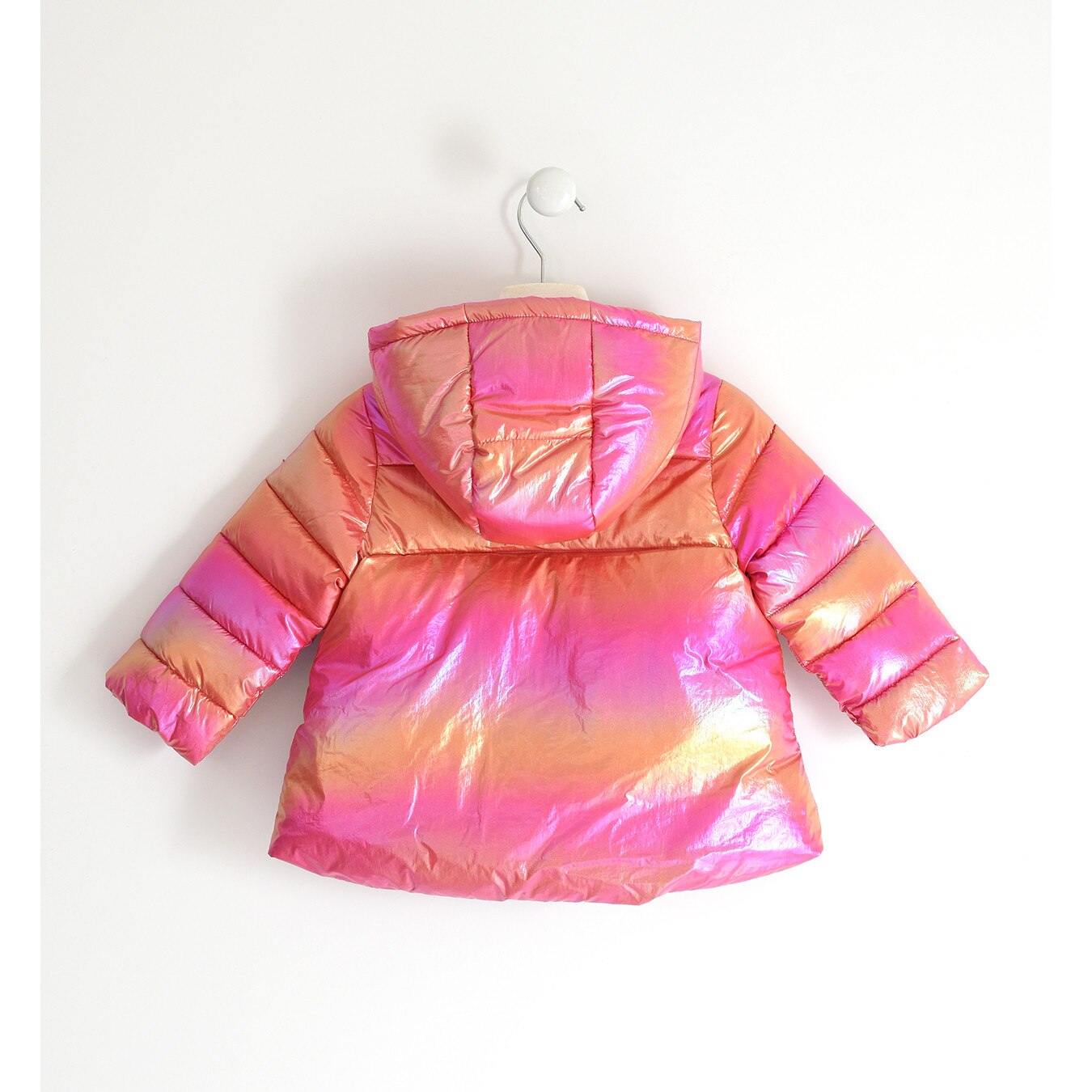 Geaca iarna fete, roz lucios, 7 ani, 122 cm - eMAG.ro