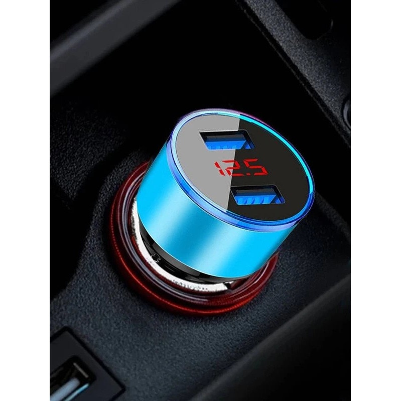 Adaptor priza bricheta auto 2 porturi USB - eMAG.ro