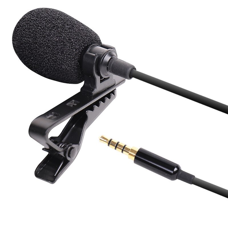 Microfon tip lavaliera, sistem prindere clip, 3.5mm - eMAG.ro