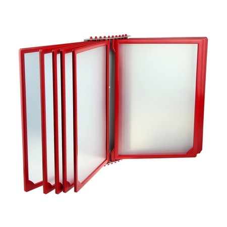 Suport de perete infoline, RMS, cu 10 rame rosii - eMAG.ro