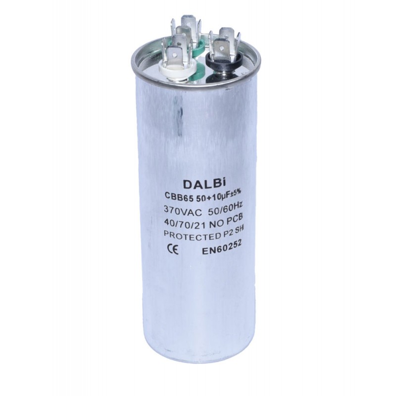 Кондензатор за Климатици 50 +10uf, 370V - eMAG.bg