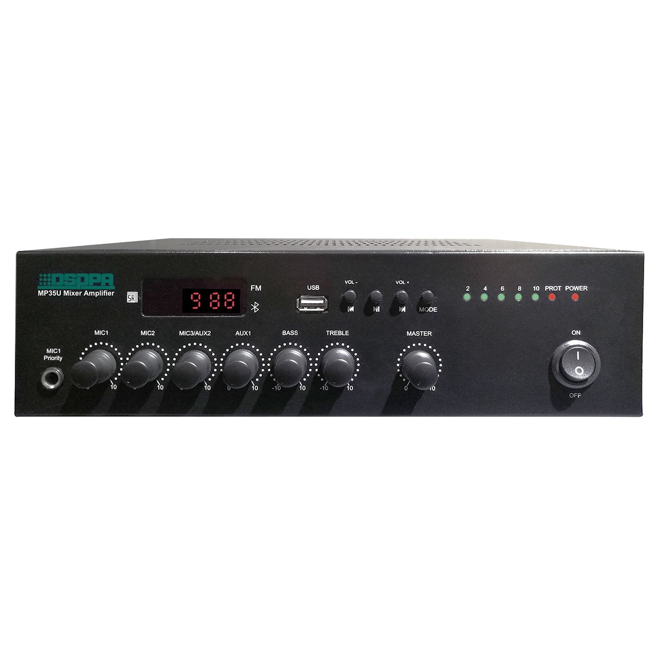 Amplificator cu mixer 35W mini, DSPPA MP35U - eMAG.ro