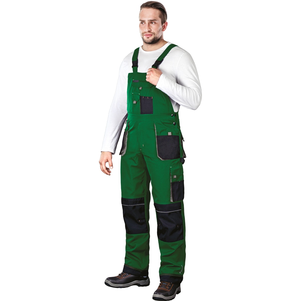 Pantaloni de lucru, Poliester/Bumbac, Verde, 62 - eMAG.ro