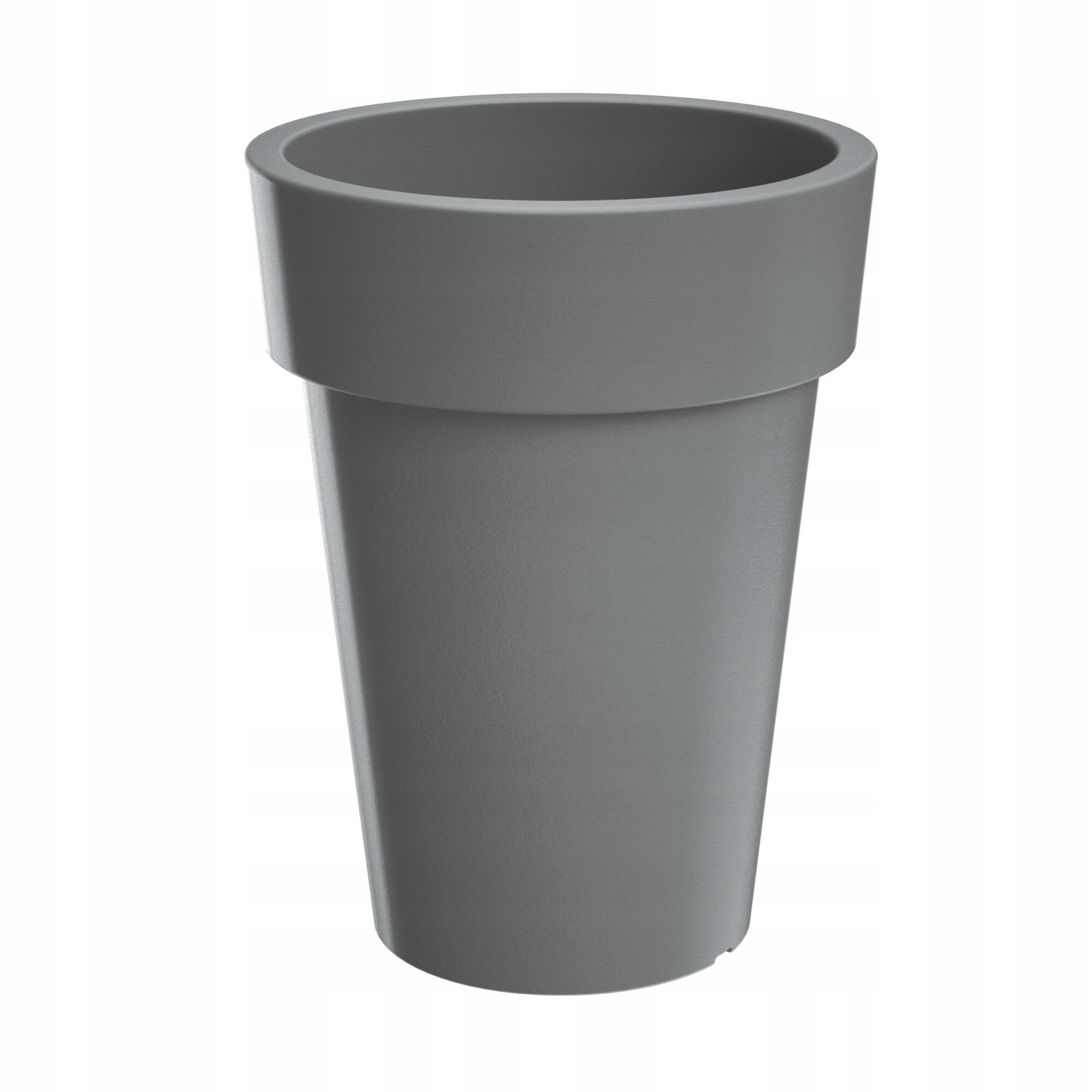 Ghiveci rotund, Prosperplast, Plastic, Gri - eMAG.ro