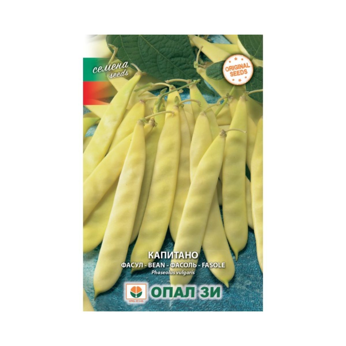 Seminte de fasole pitica cu pastaie lata galbena, Capitano, 1 kilogram ...