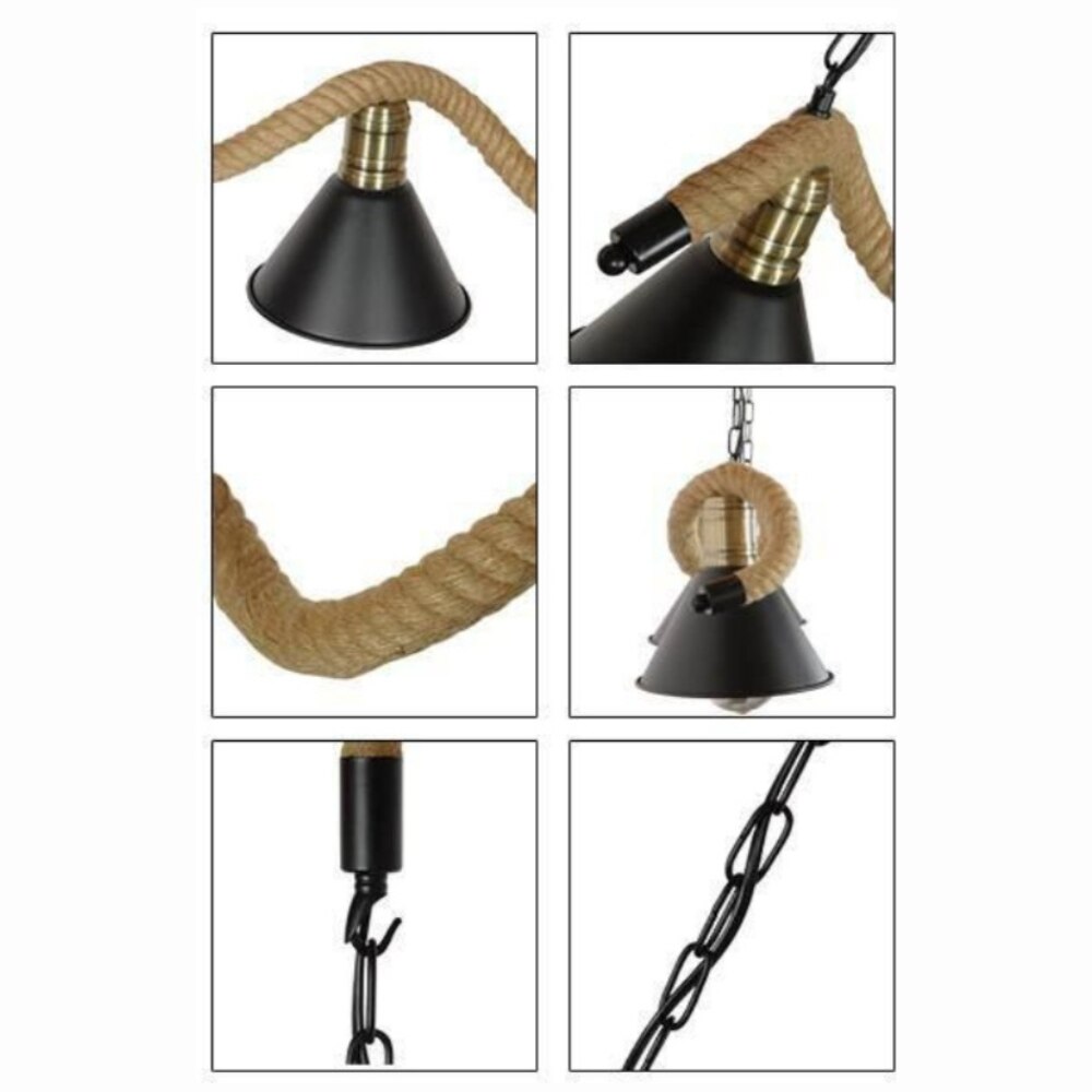 Lustra rustica crama, cu 3 brate, 3 x E27 - eMAG.ro