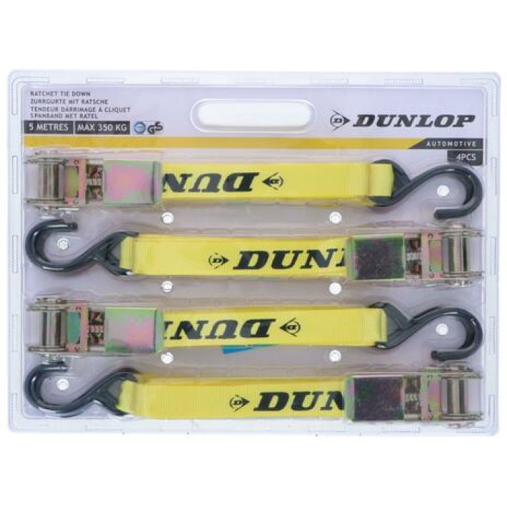 Set chinga fixare 510 x 30 cm - 4 buc 130kg Dunlop - eMAG.ro