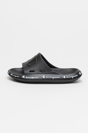 Champion, Papuci cu banda logo Rio, Negru, 37 - eMAG.ro
