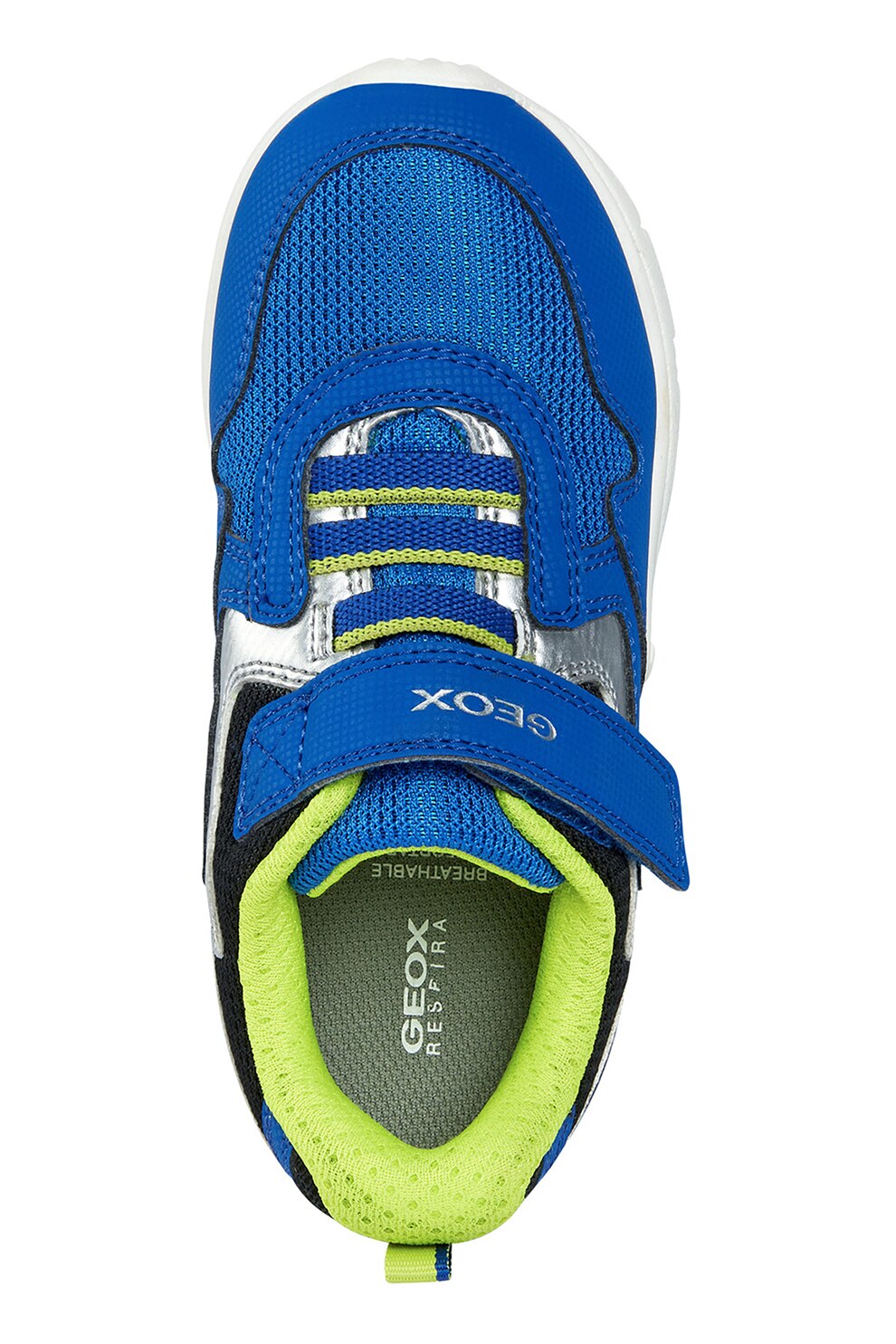 Geox, Спортни обувки New Torque с велкро и мрежа, Кралско Синьо, 31 EU ...