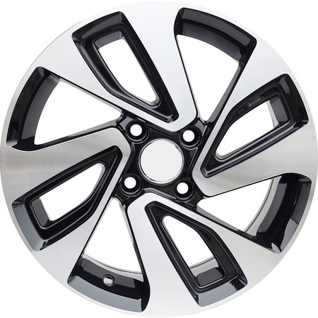 Set 4 jante aliaj PDW, 422, 16x6 inch, 4x100, ET43, MB - lustruit ...