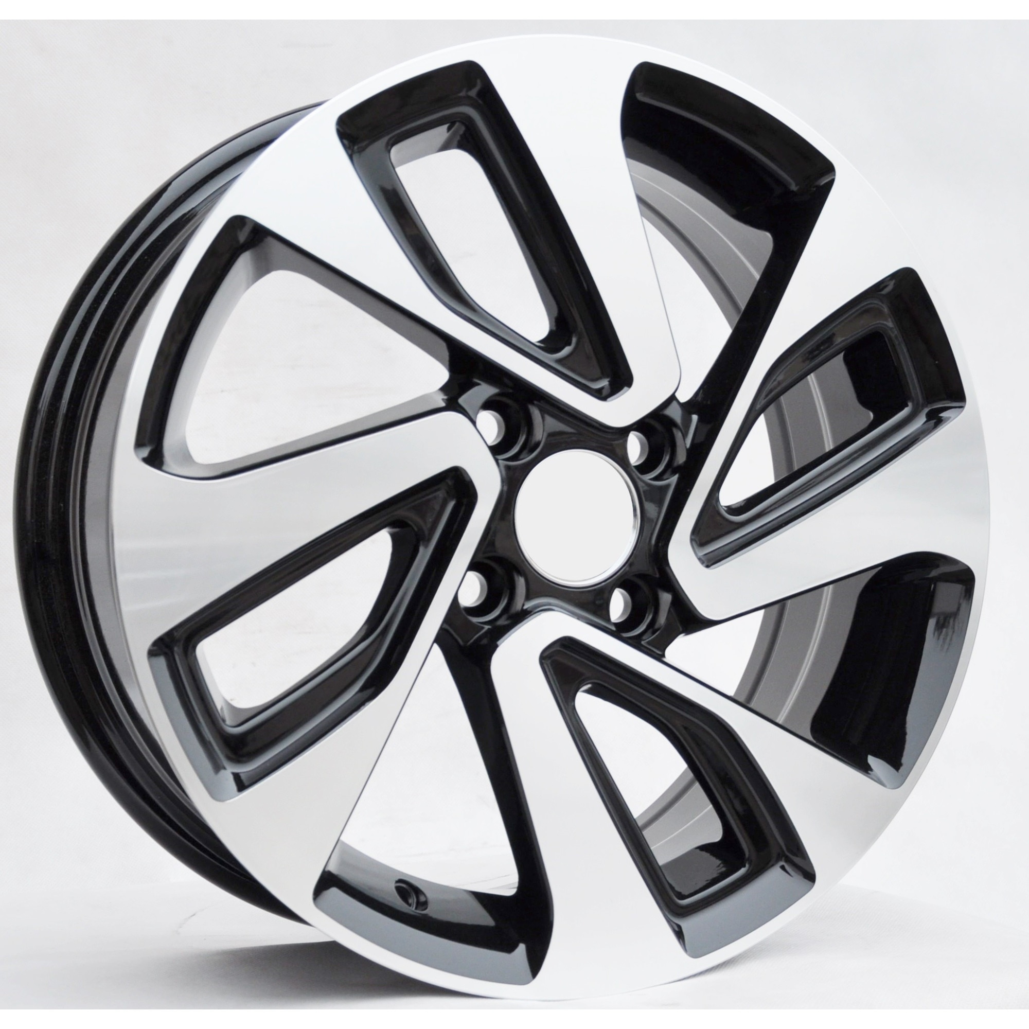 Set 4 jante aliaj PDW, 422, 16x6 inch, 4x100, ET43, MB - lustruit ...