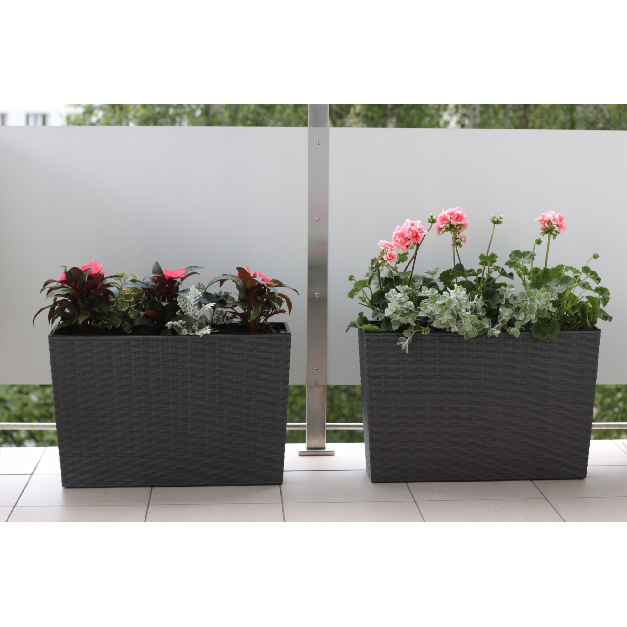 Ghiveci Inalt Pentru Plante, Lamela, La-629_50, Plastic, 36.5X19Cm ...