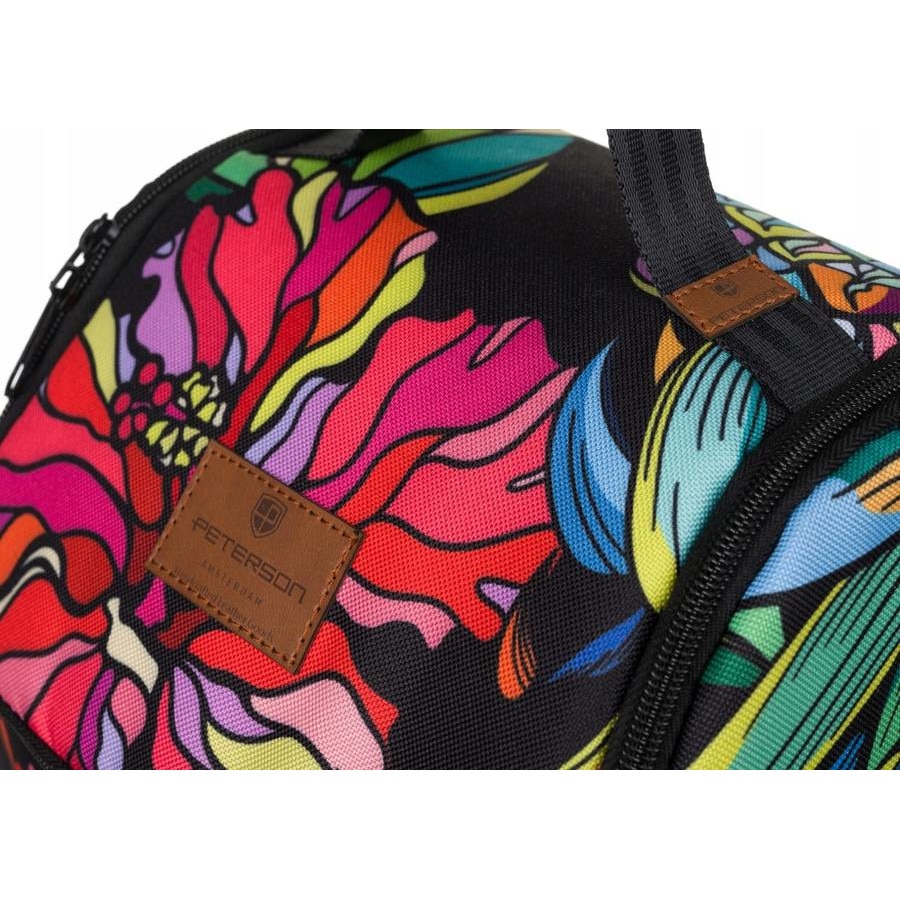 Geanta de machiaj, PETERSON, Textil, 13 x 22 x 18 cm, Multicolor - eMAG.ro