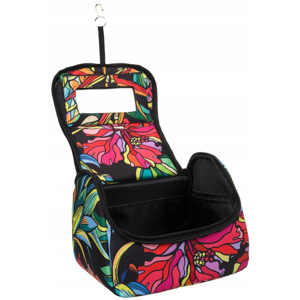 Geanta de machiaj, PETERSON, Textil, 13 x 22 x 18 cm, Multicolor - eMAG.ro