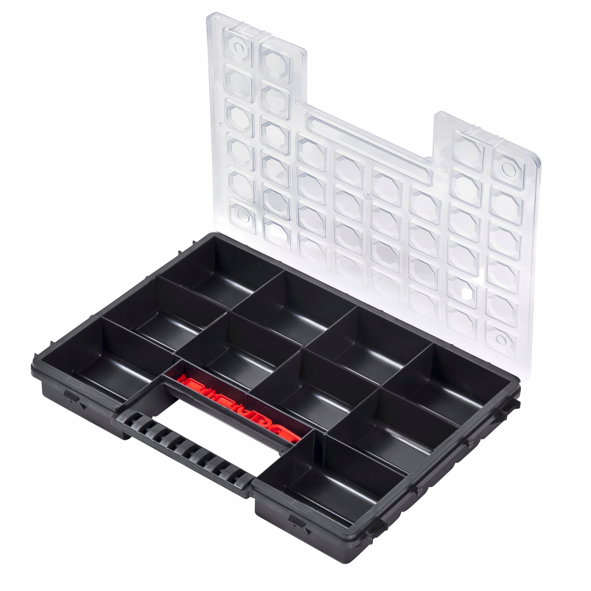 Organizator suruburi, Patrol Group, Plastic, Compartimentat, Negru ...