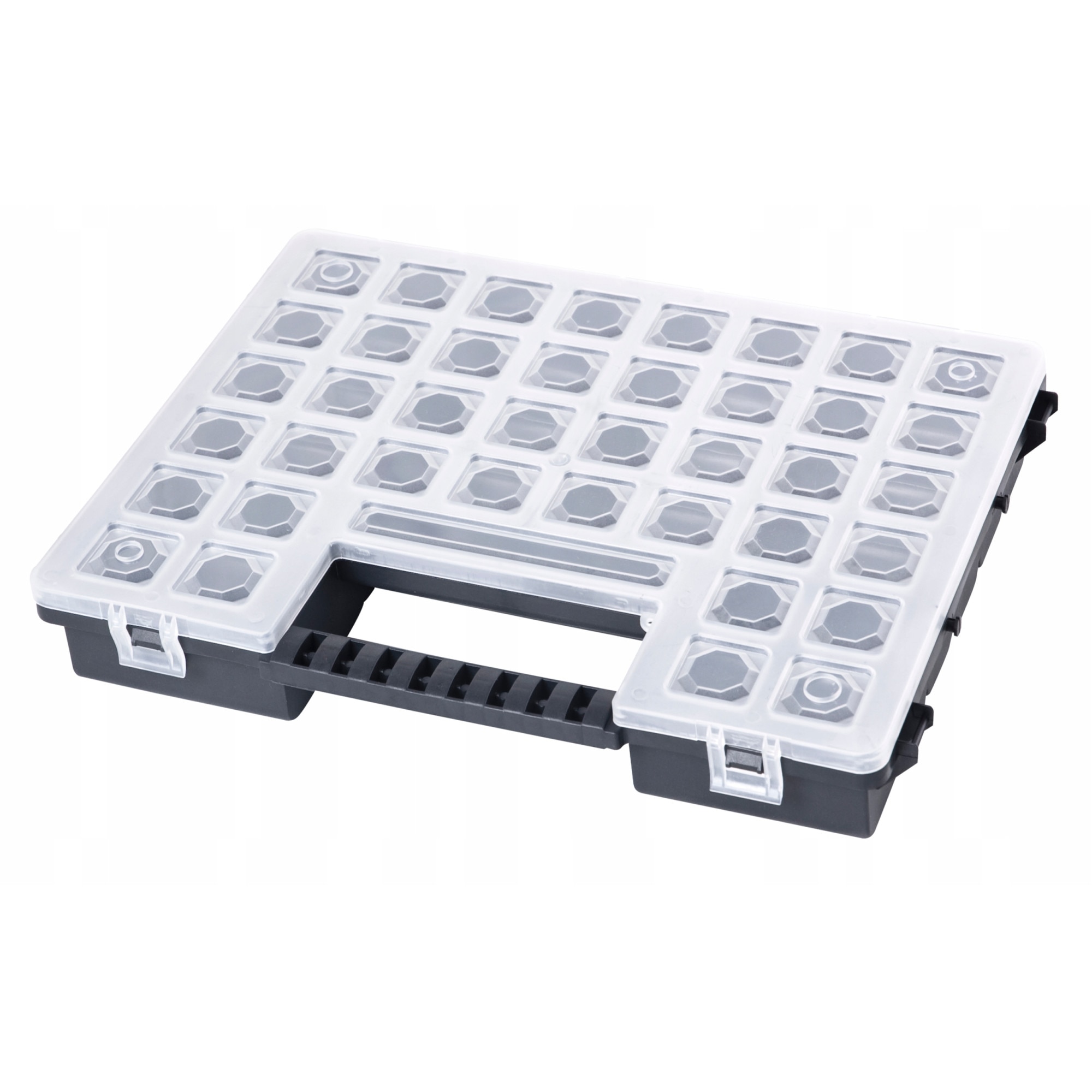 Organizator suruburi, Patrol Group, Plastic, Compartimentat, Negru ...