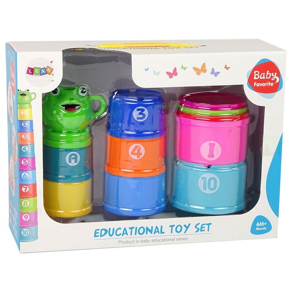 Joc educational pentru copii, LEAN Toys, Multicolor - eMAG.ro