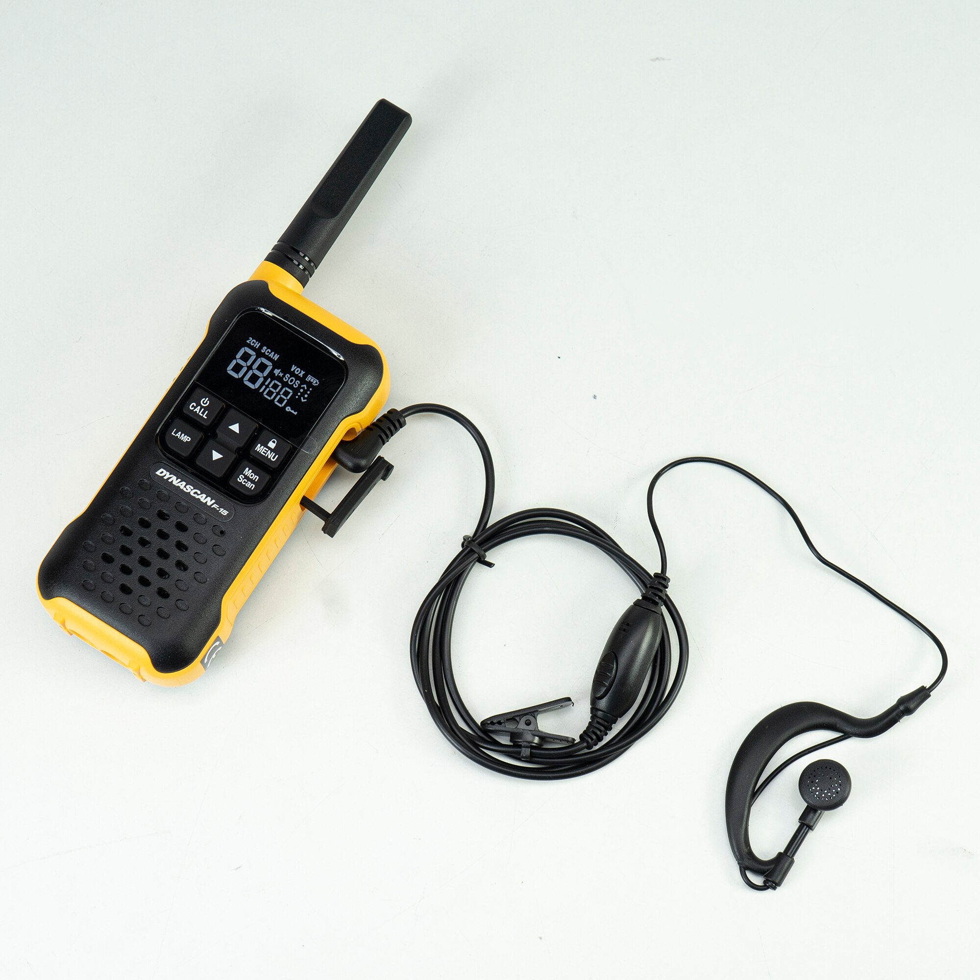Statie radio portabila PMR PNI Dynascan F-15, 446MHz, 0.5W, 16CH, Waterproof IP67, set 2 bucati ...