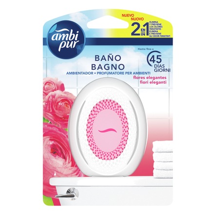 Odorizant de baie, AMBI PUR Flores Elegantes, 7.5 ml - eMAG.ro