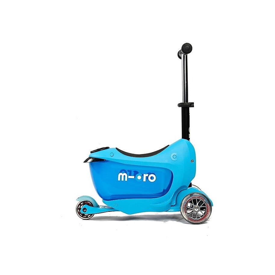 Trotineta evolutiva Micro Mini2go Blue Deluxe - eMAG.ro