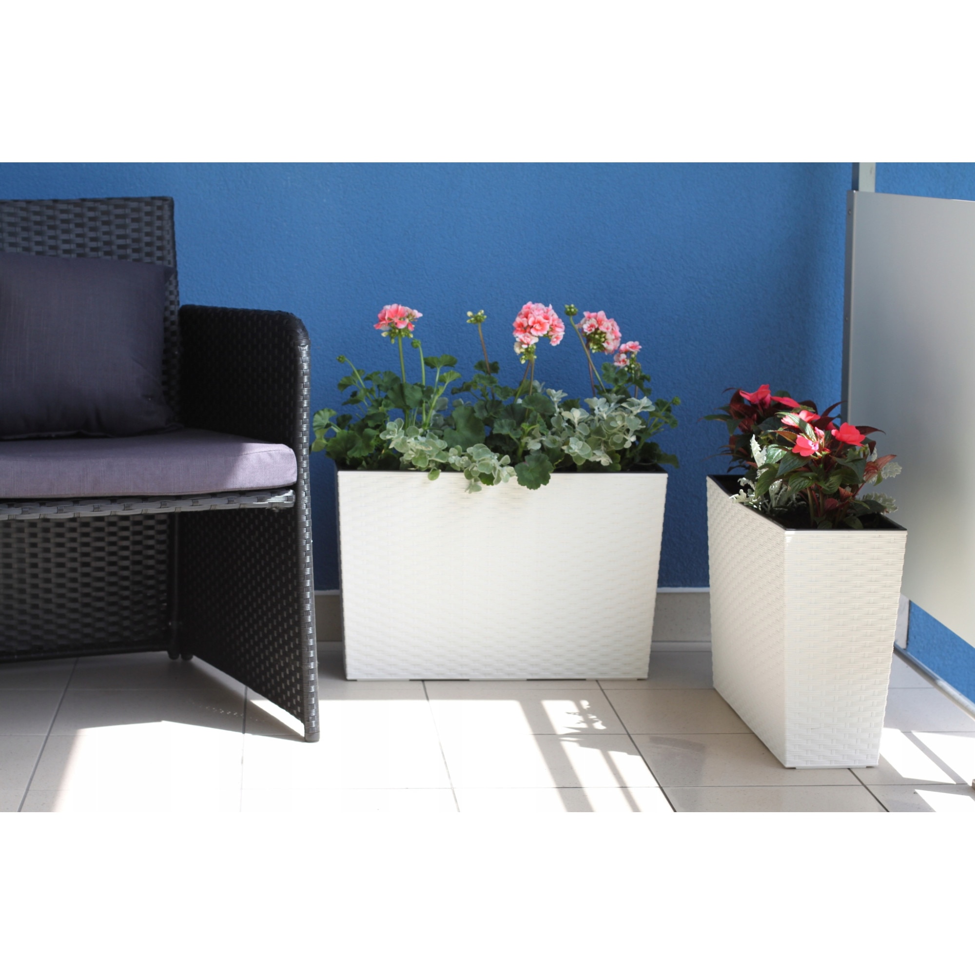 Ghiveci Inalt Pentru Flori, Lamela, La-629_04, Pat De Flori, Plastic ...