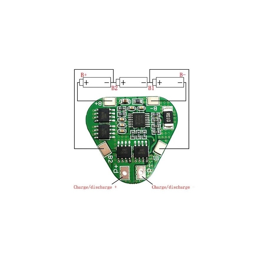 BMS защита за 3 клетки Li-Ion 18650 12V 8A OKN913-4 - eMAG.bg