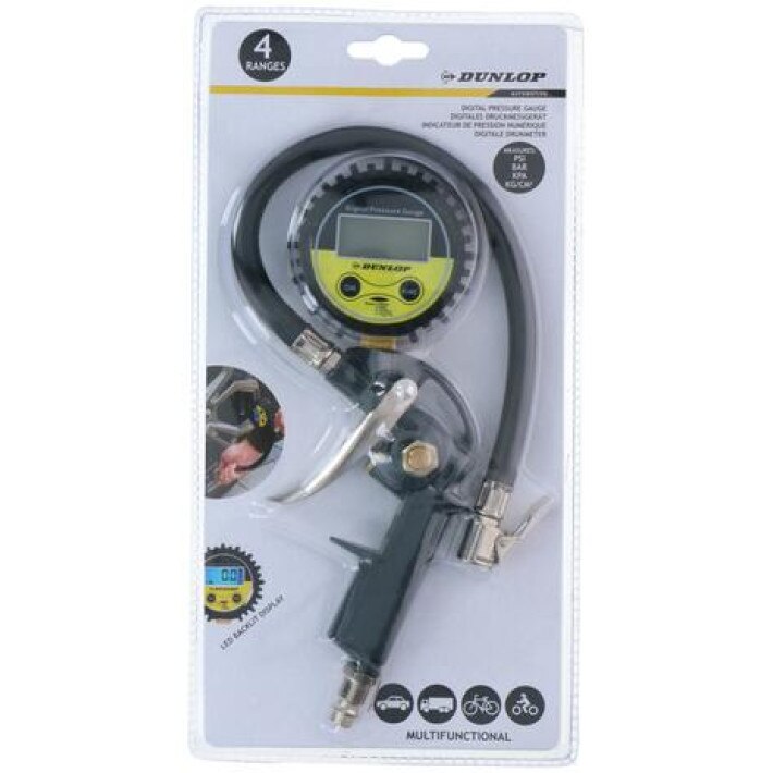 Pistol de umflat cu manometru digital Dunlop - eMAG.ro