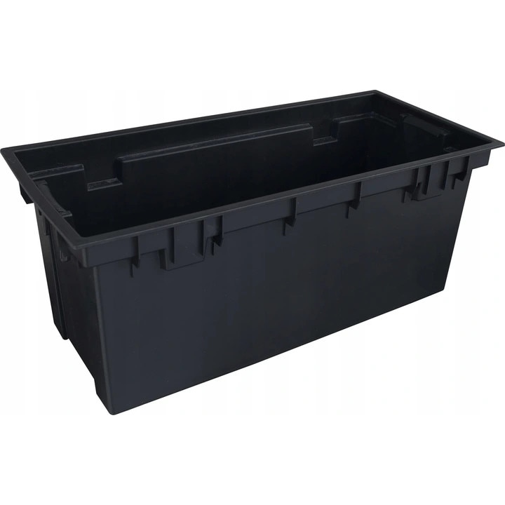 Prosperplast удължена саксия, Urbi, 14.2l, пластмаса, антрацитно сиво ...