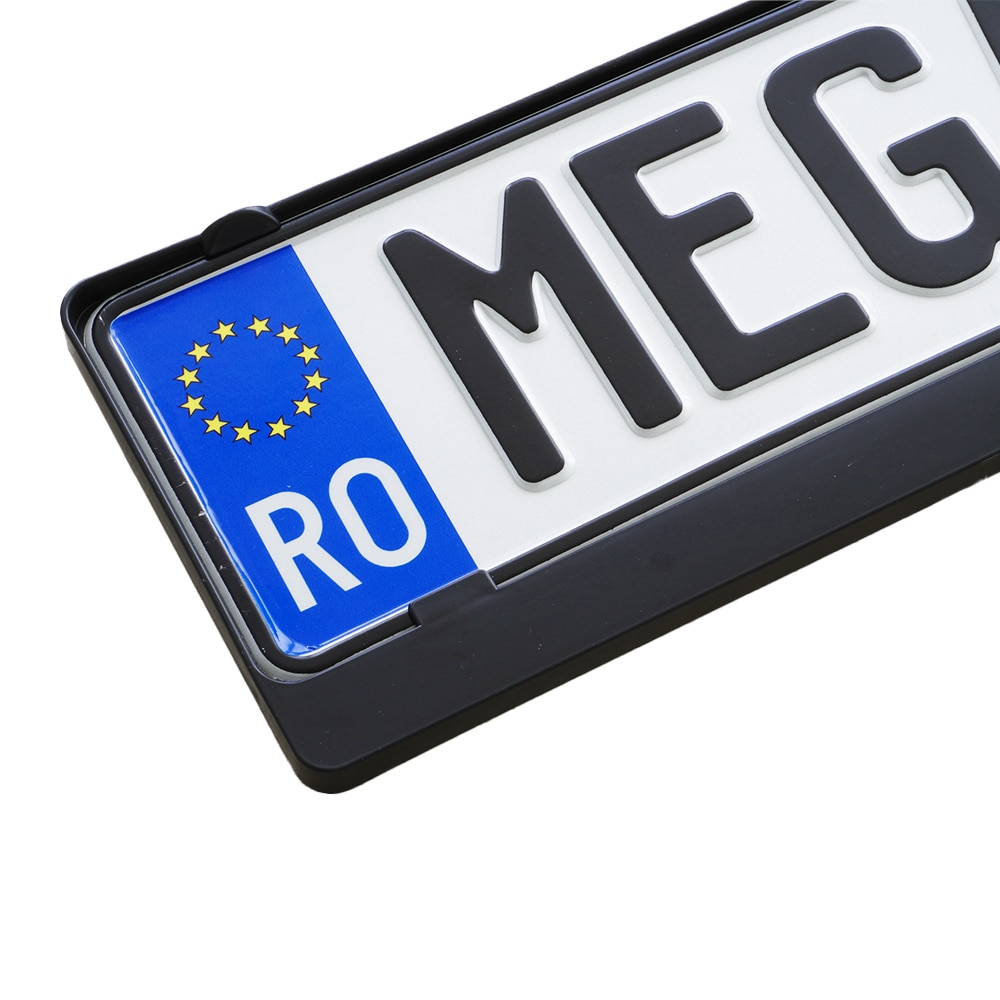 Set 2 bucati Suport Numar Inmatriculare Auto - eMAG.ro