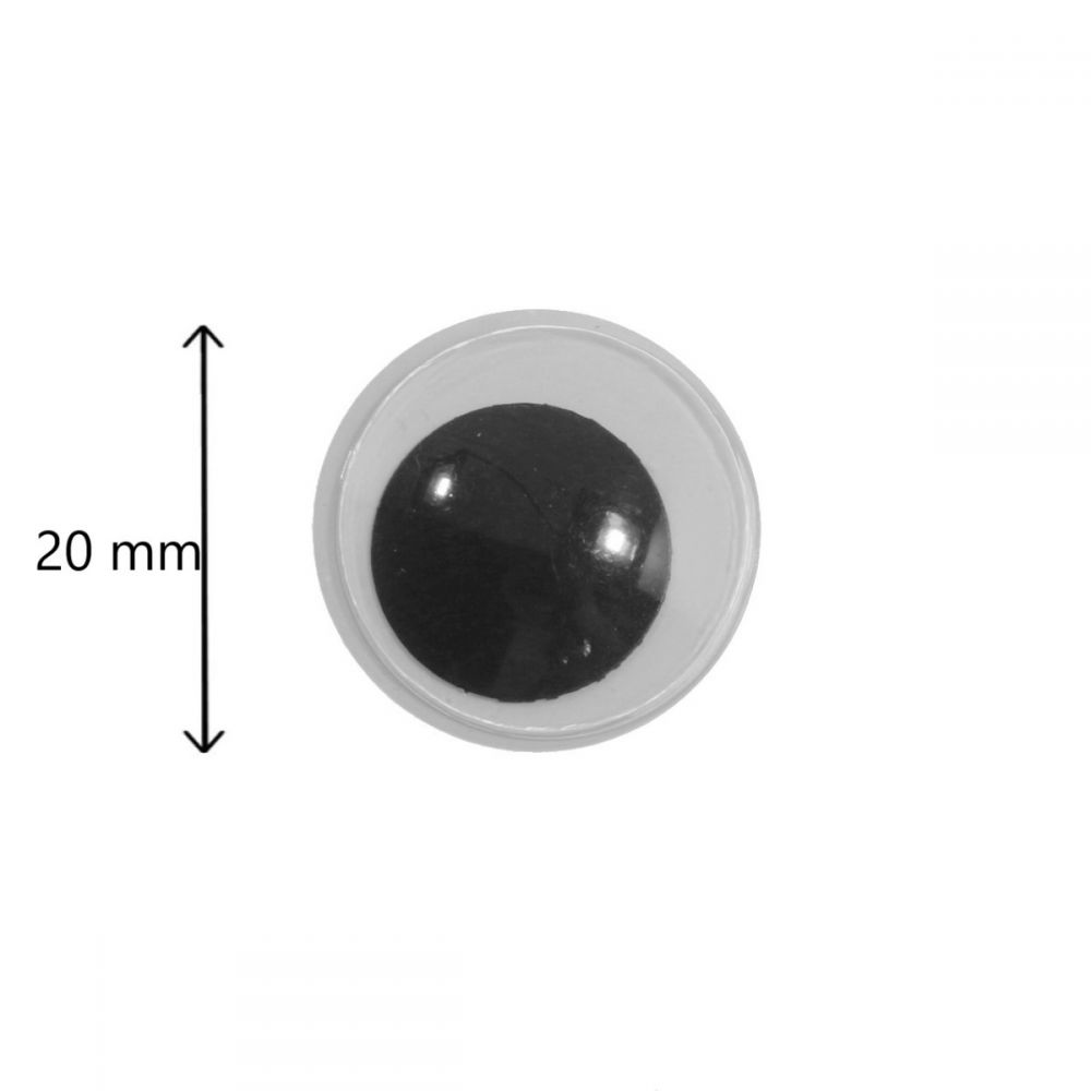 Ochisori mobili autoadezivi 20mm, 18 bucati - eMAG.ro