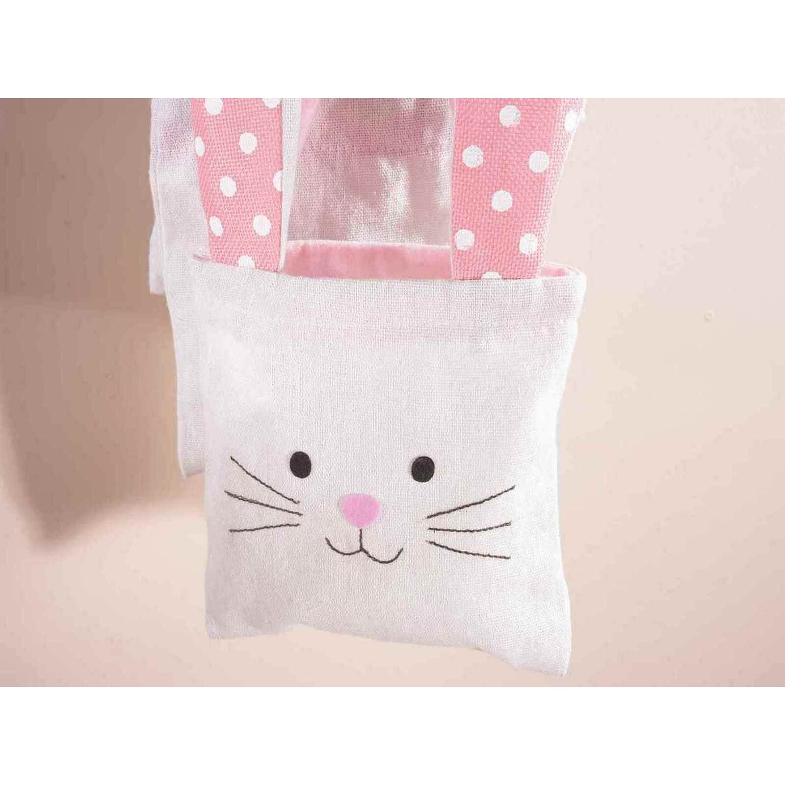 Set 4 gentute din textil model Iepuras 16x28 cm - eMAG.ro